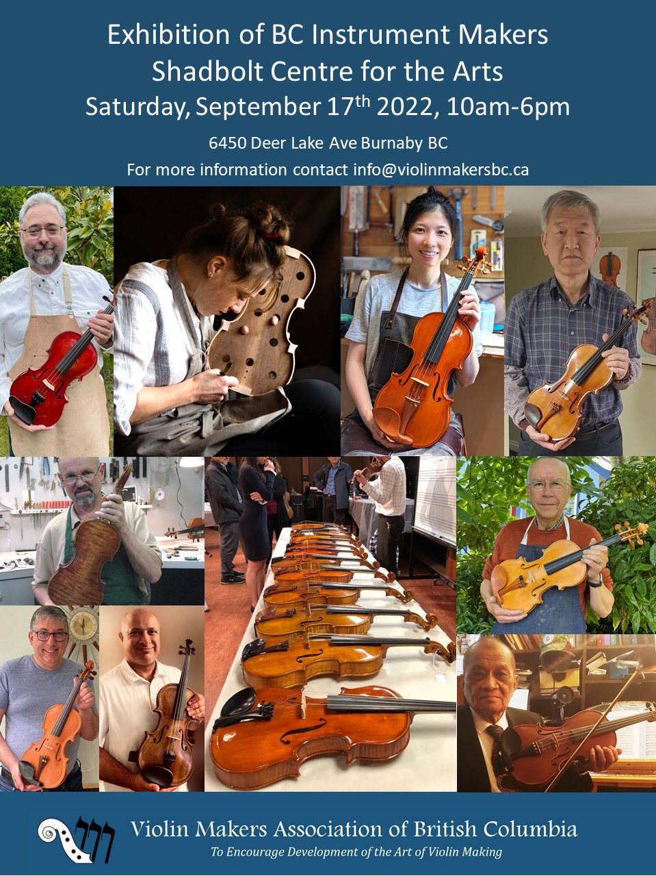 Violin Makers of BC 2022 Show | Violin Makers Association of British ...
